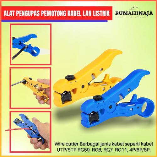 Jual ALAT PEMOTONG PENGUPAS KABEL FIBER OPTIC LAN LISTRIK STRIPPING ...