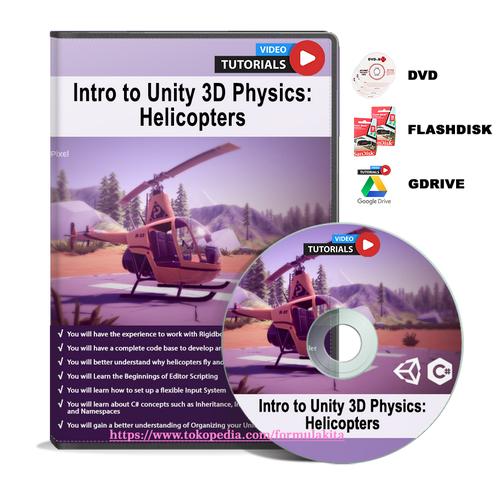 Jual VIDEO TUTORIAL INTRO TO UNITY 3D PHYSICS HELICOPTERS - LINK GDRIVE ...