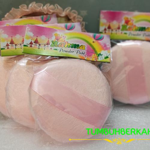 Jual SPON BEDAK BAYI JUMBO BULAT KERING 8x8cm / SPONS POWDER PUFF ...