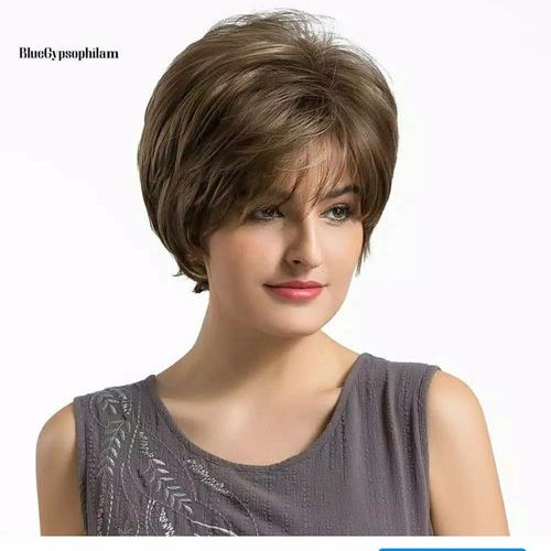 Jual Wig Pendek Wig Mommy Wig Wanita Pendek Rambut Palsu Wanita ...