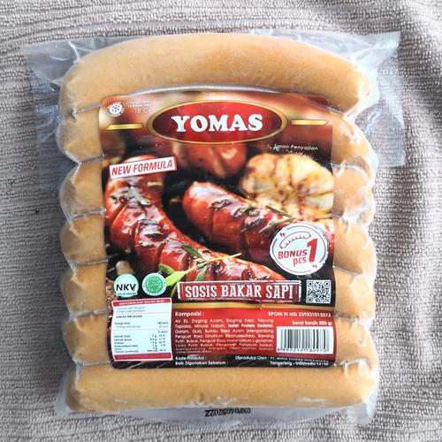 Jual yomas sosis sapi bakar jumbo original 7s 500g frozen - Kota ...