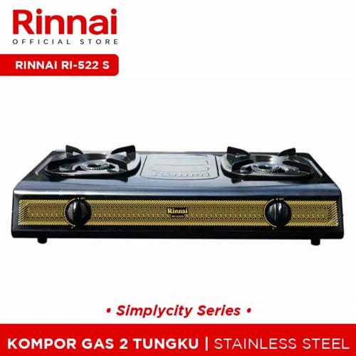 Jual RINNAI Kompor Gas 2 Tungku RI-522 S - Jakarta Utara - VIXION HOME ...
