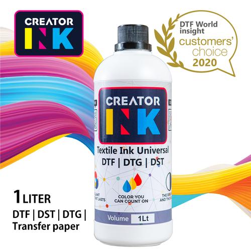 Jual Tinta DTF | Tinta DTG | Tinta DST - CREATOR INK Universal - 1 ...