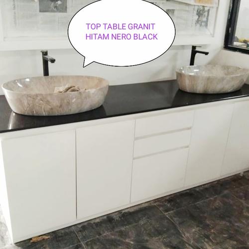 Jual meja granit / top table granit hitam - Kota Tangerang Selatan ...