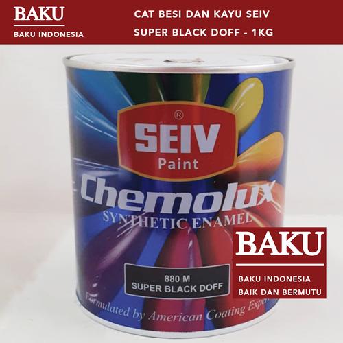 Jual Cat Besi dan Kayu Seiv Super Black Doff - 1 kg - Kota Tangerang ...