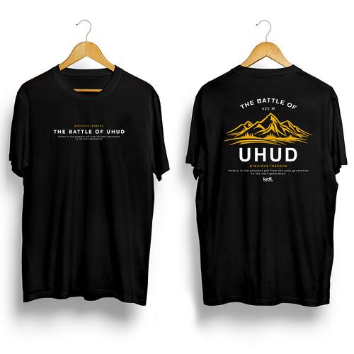 Jual BAJU KAOS ISLAMI THE BATTLE OF UHUD BLACK SAHABAT NABI/RASULULLAH ...