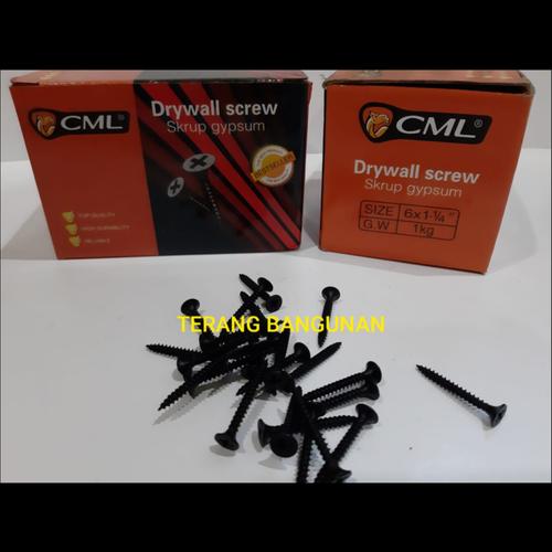 Jual SCRUP GYPSUM/GRC 6X1 1/4 '' (3 CM) - Kab. Tangerang - Terang ...