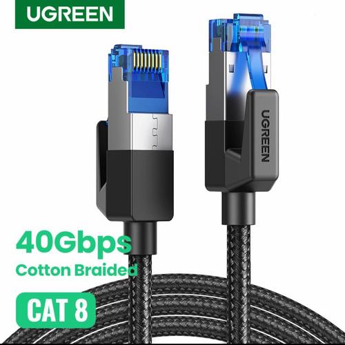 Jual Ugreen Kabel Lan Cat8 40Gbps 2000Mhz SSTP NW153 Ugreen Kabel Lan ...