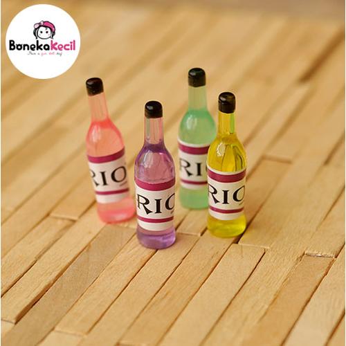 Jual Miniatur botol minuman sirup accessories Barbie - Hijau - Jakarta ...
