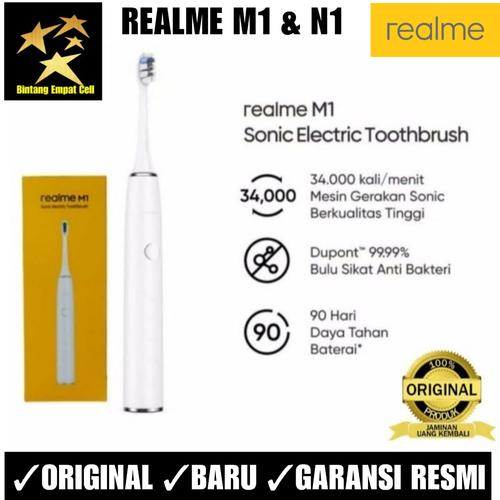 Promo REALME M1 & N1 TOOTHBRUSH SONIC ELECTRIC GARANSI RESMI - M1 SONIC ...