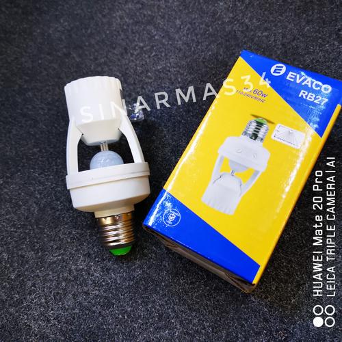 Jual Fiting Sensor Gerak E27 Fiting Lampu Sensor Motion Sensor E27 ...