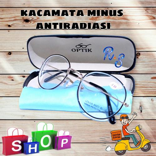 Jual kcamata minus antiradiasi full frame besi .free k9tak dan lap ...