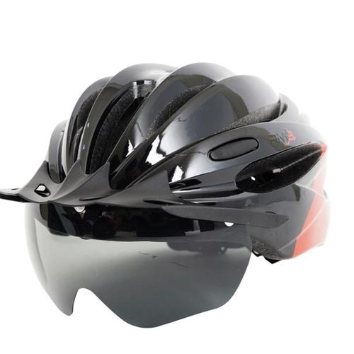 Jual Helm Sepeda Premium RMB WP 05 plus kaca visor box Roadbike lipat ...