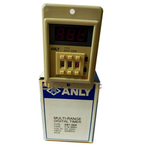 Jual ANLY ASY-3SM Multi-Range Digital Timer - Kota Tangerang Selatan - CV Electric | Tokopedia