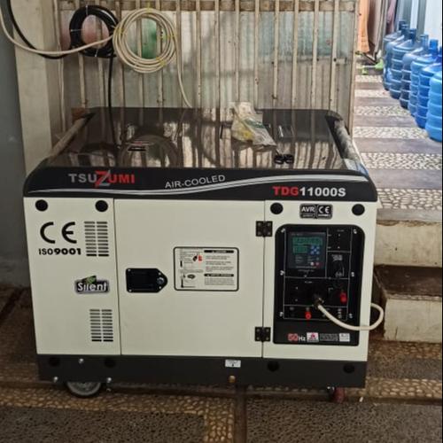 Jual Genset 10 kva TSUZUMI 1 phase Diesel Silent Type TDG 11000 S 8800 watt - Jakarta Barat ...