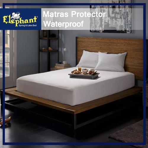 Promo ELEPHANT Waterproof 40cm 10D Matras Protector Pelindung Kasur ...