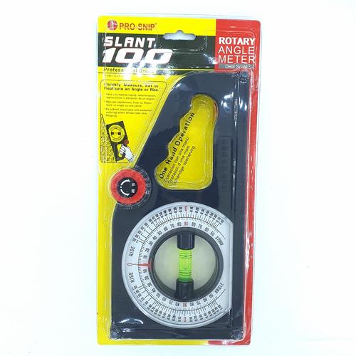 Jual Angle Angel Meter Slant 100 Prosnip Alat Ukur Kemiringan Sudut ...