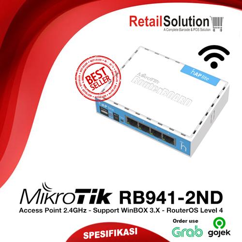 Jual MIKROTIK ROUTERBOARD RB 941-2ND ( hAP lite ) - Kota Bandung ...