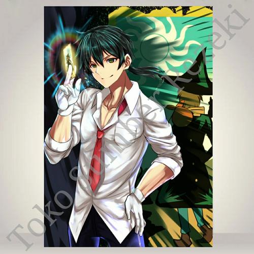 Jual Poster Figure Rokudenashi Majutsu Gambar Glenn Radars Canvas Paper ...