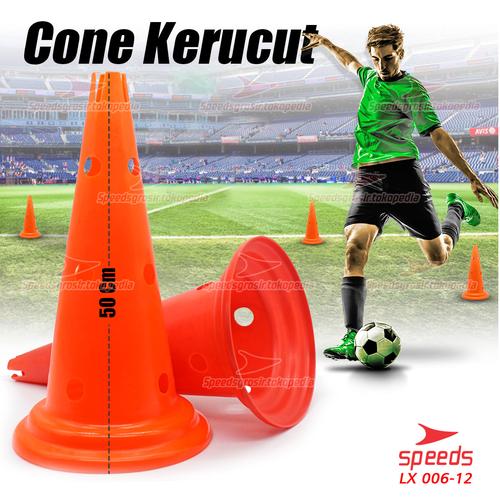 Promo Cone Kerucut Marker Latihan Olahraga Futsal Sepak Bola 50 Cm 006 ...