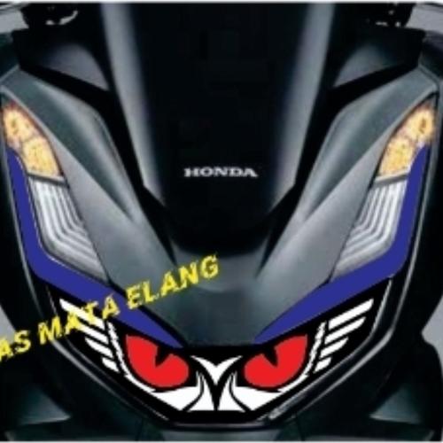 Jual stiker mata dan alis biru pcx 160 - Kab. Malang - Stiker lampu ...
