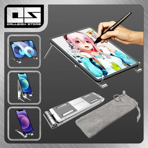 Jual FOLDING DRAWING TABLET LAPTOP NOTE BOOK STAND FULL ALUMUNIUM ALLOY ...