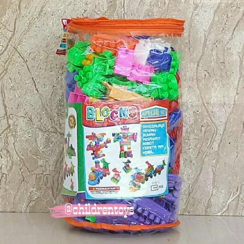 Jual Mainan Blocks 5008SS Blocks 340 pcs/Mainan Balok susun - Kota ...