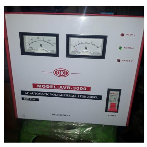 Jual Stabilizer Stabiliser 3000 Watt Stavol OKI AVR-3000 Ori 100% ...