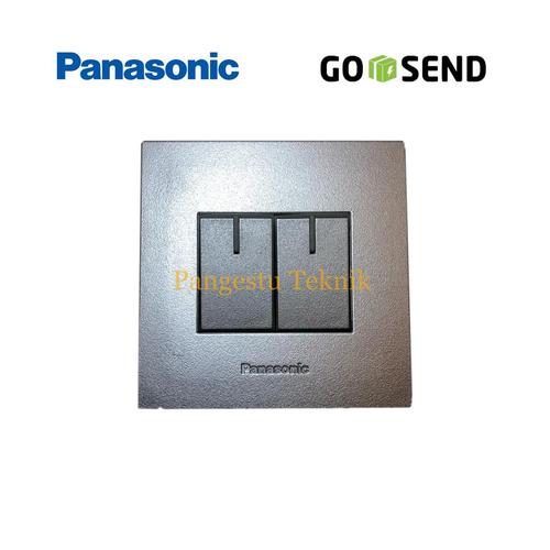 Jual Panasonic Saklar Seri Style Silver Tanam Saklar Minimalis Modern ...