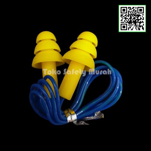 Jual Ear plug Murah Silikon Lembut Sumbat Telinga Kuning Biru FREE ...