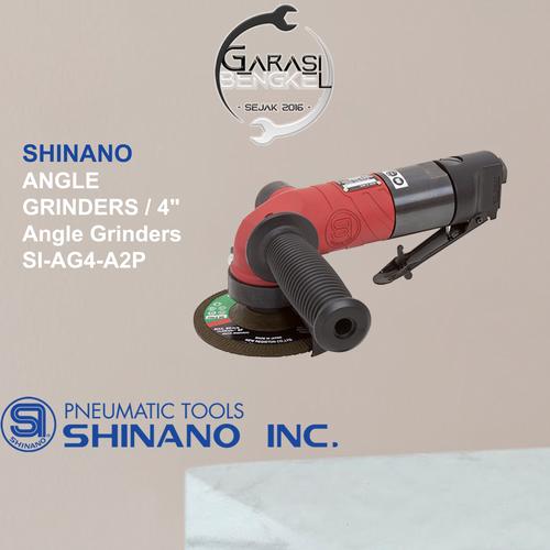 Jual Shinano SI-AG4-E2P 4" Angle Disc Grinder Mesin Gerinda 4 Inch - P ...