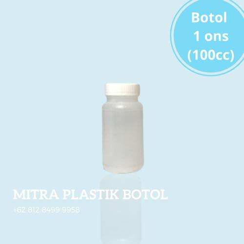 Jual Botol 100 cc / Botol 1 Ons / Botol 10 ml / Tutup Bulat - Kota ...