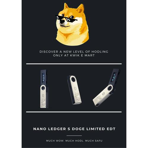 Jual Ledger Nano S DOGE Limited Edition Cold Wallet Cryptocurrency Vault - Jakarta Utara - Kwik ...