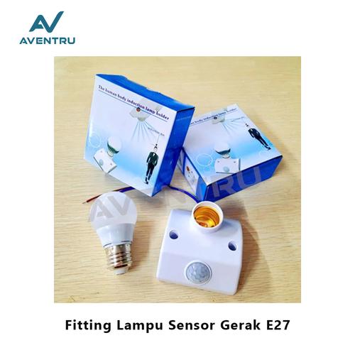 Jual Fitting Lampu Infrared PIR Motion Sensor Gerak E27 - Kota Surabaya ...
