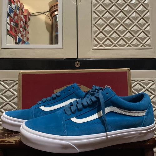 Jual ORIGINAL OLD SKOOL VANS SOFT SUEDE BLUE SAPPHIR - 46.0 - Jakarta ...