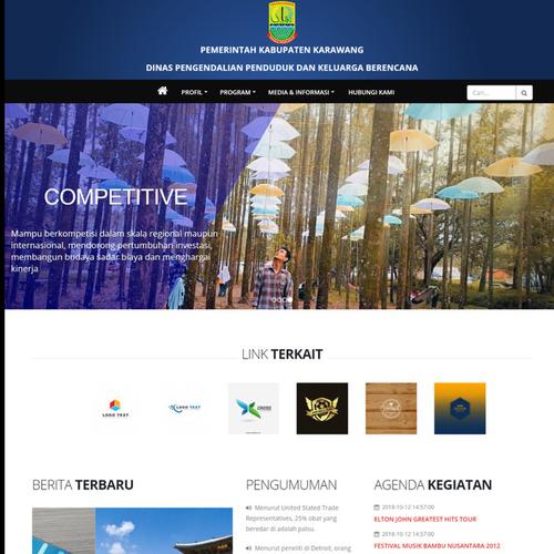 Jual Source Code Website Dinas Instansi Pemerintah Framework ...