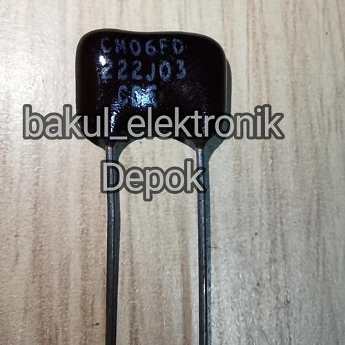 Jual CAPACITOR 2N2 222 SILVER MICA SOSHIN - Kota Depok - bakul ...