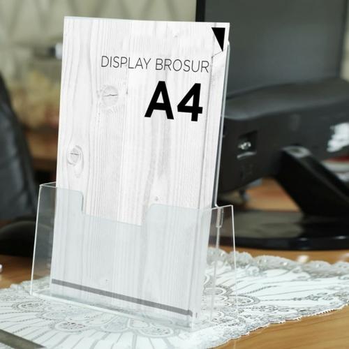 Jual Acrylic display brosur/Tempat brosur A4 - Kota Tangerang - Metro ...