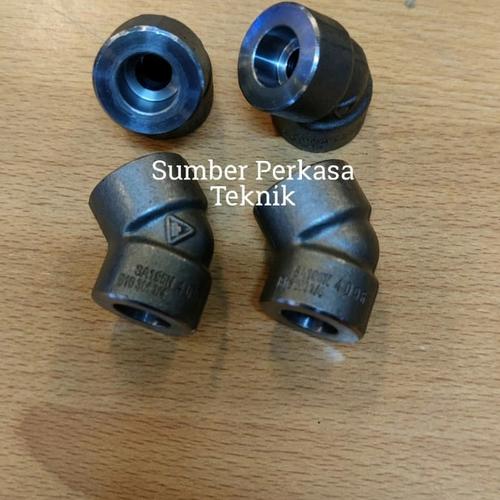 Jual Elbow 45 ° Socket Weld A105 Besi Class 3000 SW 3/4" inch - Jakarta ...