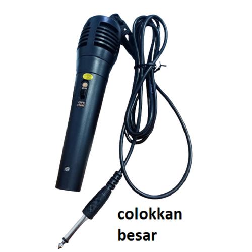 Jual Mic Karaoke Kabel Colokan Besar & Colokan Kecil Untuk Speaker ...