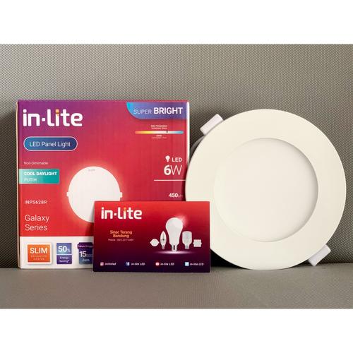 Jual LAMPU PANEL LIGHT LED INLITE INBOW BULAT 6W 6 WATT - INPS628R ...