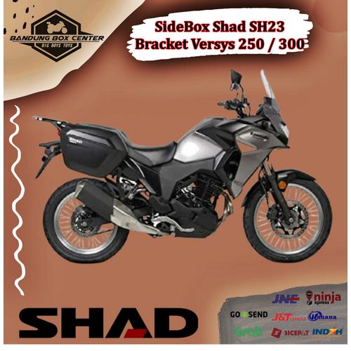 Jual Paket Box Motor Box Shad SH23 Sidebox dan Bracket 3P System Versys ...