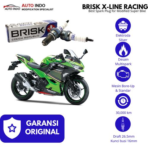 Promo Busi Motor Racing Ninja 250 Fi 2018 Busi Brisk X-line Xline COR10 ...