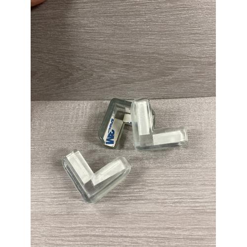 Jual Pelindung Meja L Pengaman Sudut Siku Kaca Karet Bening Transparan ...