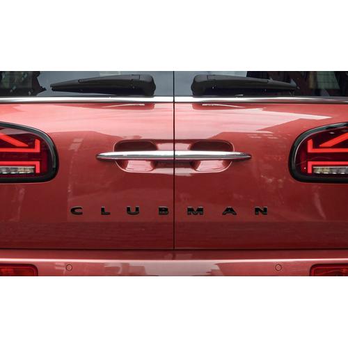 Jual Original MINI F54 Clubman Piano Black Logo Emblem Belakang Hitam ...