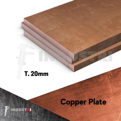 Jual Plat Tembaga 20mm| Copper Plate harga per 1 cm2 - Kota Tangerang ...