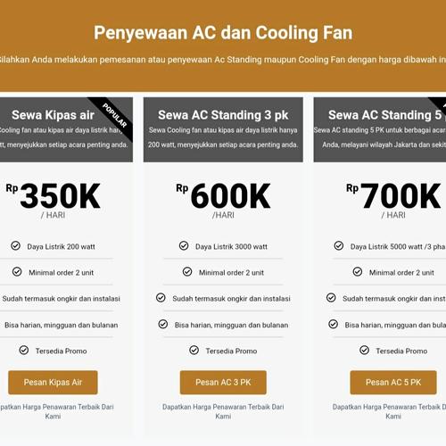 Jual Rental AC Standing, Harian, Sewa AC Standing - AC Portable - Kab ...