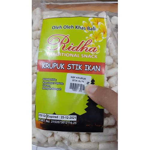 Jual STIK IKAN PEDAS/ORIGINAL “RIDHA” TRADITIONAL SNACK KHAS BALI 240GR ...