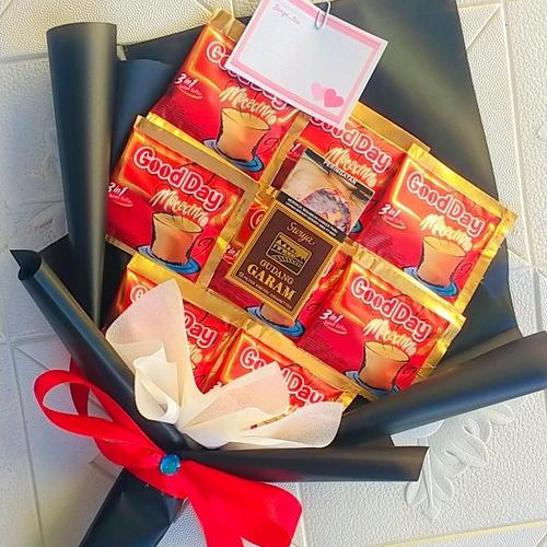 Jual buket kopi/hadiah wisuda/buket murah/buket rokok/ buket cowo ...