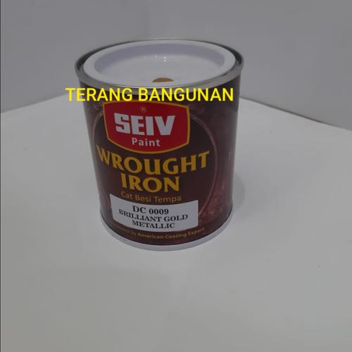 Jual CAT SEIV BESI TEMPA GOLD / SEIV BRILLIANT GOLD METALLIC 250 ML ...